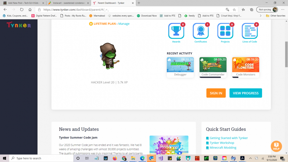 Tynker Coding (adding coding to homeschool) | Tech Ed 4 Kids